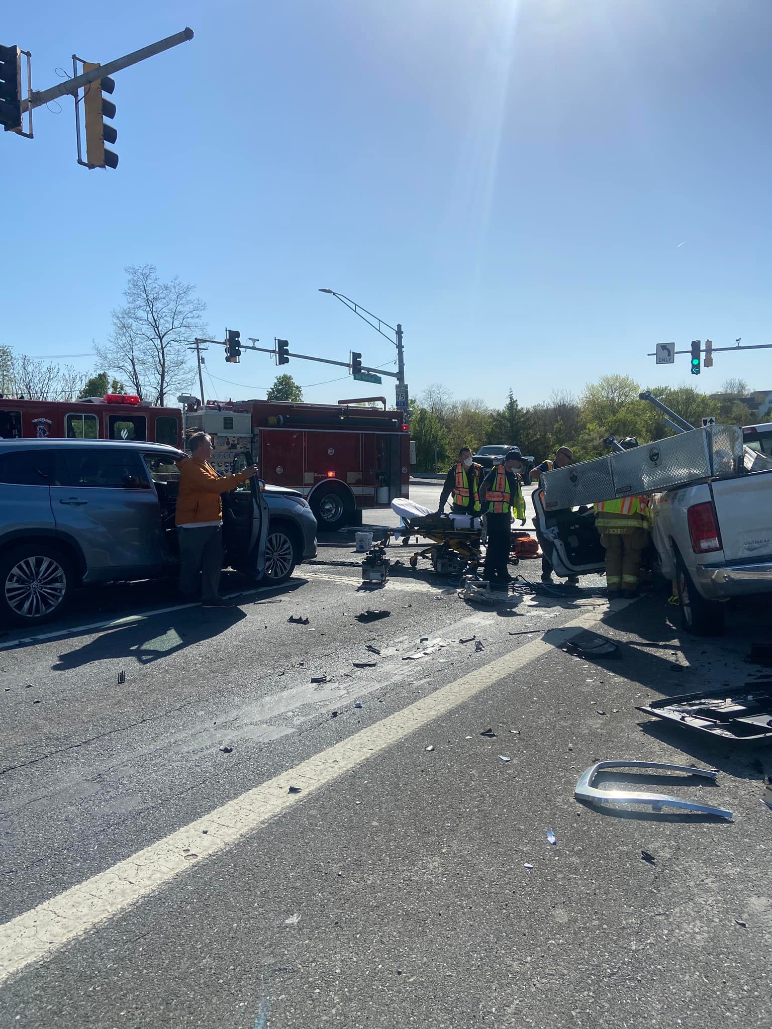 Frederick County Sheriff's Deputy Injured In Vehicle Crash